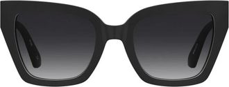 Moschino Femme, Accessoires, Noir, Taille: 53 MM Lunettes de soleil rectangulaires