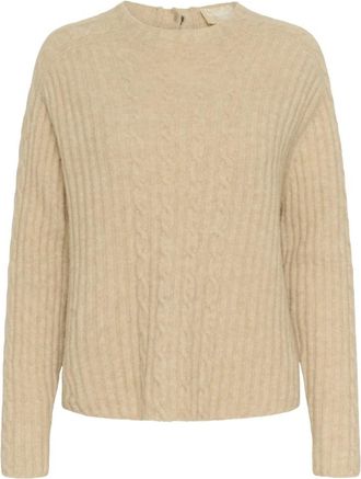 Soaked In Luxury Damen, Strickwaren, Beige, XSGr&ouml;&szlig;e