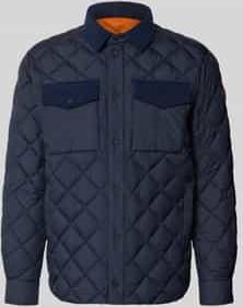 Save The Duck Regular Fit Jacke in Stepp-Optik Modell FIRMIN