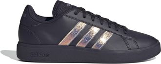 adidas Damen Grand Court Base 2.0 Shoes Schuhe, Aurora Black/Aurora Black/Shadow Violet, 39 1/3 EU