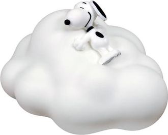Blue Sky Studios Snoopy Cloud Light - Lampe USB-C rechargeable avec 3 niveaux de luminosit&eacute; - Design en vinyle souple - Snoopy endormi sur un nuage - Lampe de bureau