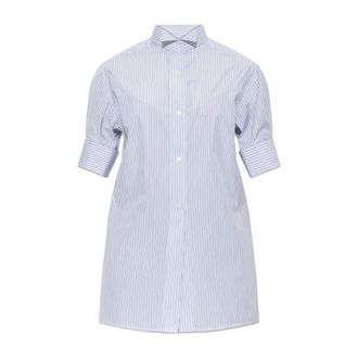 Maison Margiela Damen, Blusen & Hemden, Blau, SGr&ouml;&szlig;e