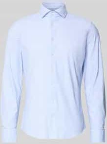 Seidensticker Slim Fit Business-Hemd mit Haikragen