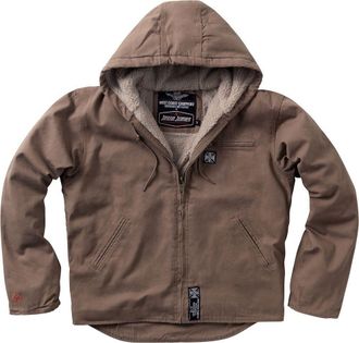 West Coast Choppers Kurzjacke Sherpa Lined Canvas Work Jacket