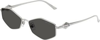 Jimmy Choo London Femme, Accessoires, Gris, Taille: 55 MM Jc4017 Lunettes de soleil