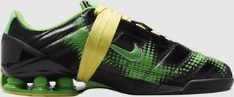 Nike Baskets T90 Shox Magia Wc Black Spinach Green-Yellow Diamond-Black