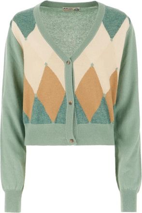 Ballantyne Femme, Pulls, Vert, Taille: 40 FR Cardigan en cachemire