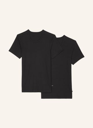 Marc O'Polo Marc Opolo 2er-Pack Lounge-Shirts schwarz