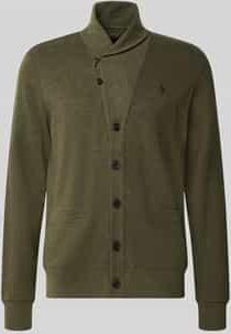 Polo Ralph Lauren Regular Fit Strickjacke aus Baumwoll-Mix