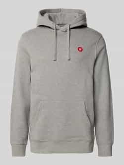 Wood Wood Hoodie mit K&auml;nguru-Tasche Modell Ash