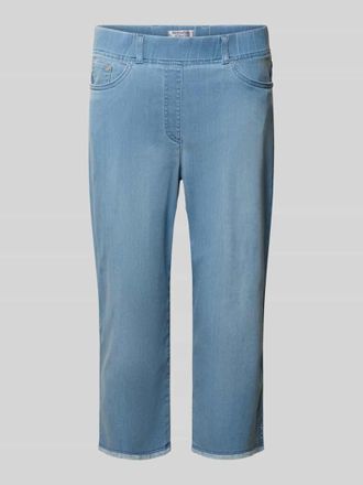 Raphaela by Brax Slim Fit Caprijeans aus Baumwoll-Mix mit elastischem Bund