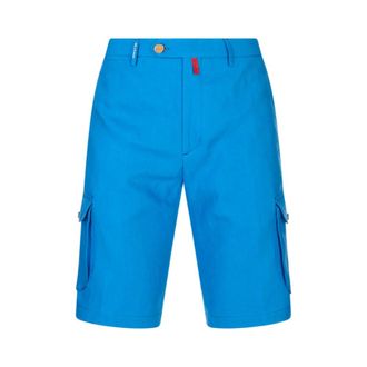 Kiton Herren, Shorts, Blau, W36Gr&ouml;&szlig;e