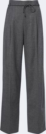 Max Mara Weite Hose aus einem Kaschmirgemisch