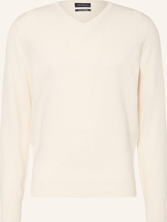 Strokesman's Strokesmans Cashmere-Pullover weiss