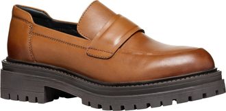 Geox Damen D IRIDEA A Moccasin, Cognac, 38 EU