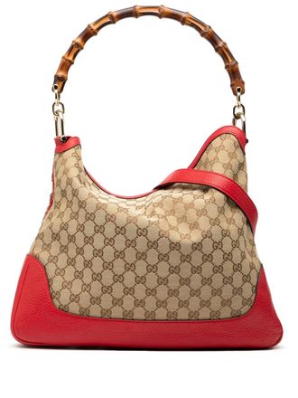 Gucci sac &agrave; bandouli&egrave;re Diana (2000-2015) - Marron