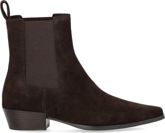 Strategia BOTTINE VELOUR EN DAIM MARRON STRATEGIA