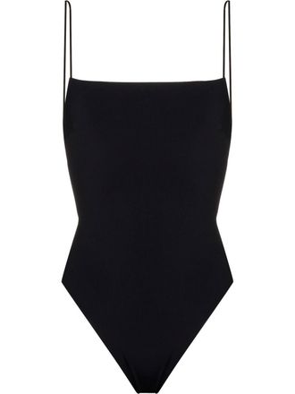 St.Agni x Ziah Fine Strap Badeanzug - Schwarz