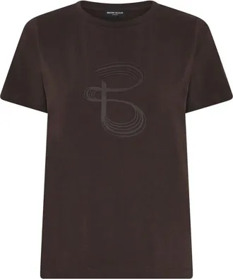 Bruuns Bazaar Femme, Tops, Brun, Taille: 40 FR T-shirt classique