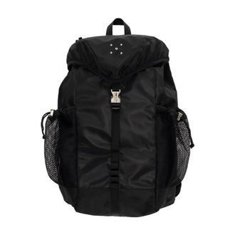 Pop Trading Company Femme, Sacs, Noir, Taille: ONE Size Sac à dos noir au design minimaliste