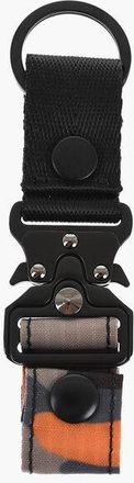Dsquared2 Nylon and Metal Keyring with Camouflage Detail size Unica