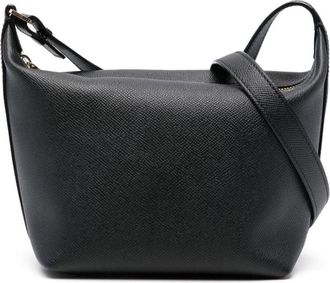 Valextra Verstellbare Schultertasche mit Rei&szlig;verschluss - Schwarz