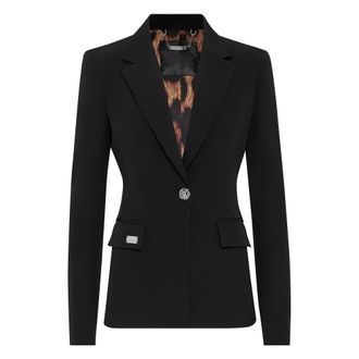 Philipp Plein Damen, Jacken, Schwarzk, XSGr&ouml;&szlig;e
