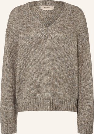 Mos Mosh Mos Mosh Pullover Mmwelma Glam Mit Glitzergarn grau