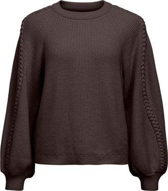 Object Objhannah L/S Re Knit Pullover Noos