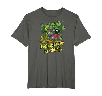 Looney Tunes Looney Tunes Marvin The Martian Feeling Lucky T-Shirt