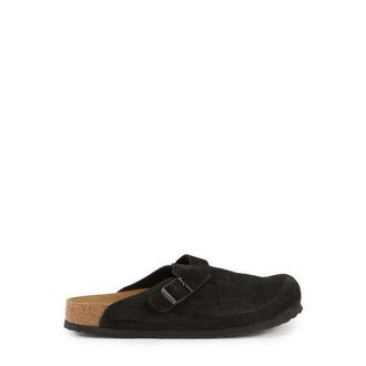 Birkenstock Mules Boston en cuir su&eacute;d&eacute;