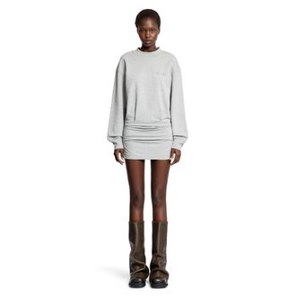 The Attico Cotton Jersey Mini Dress