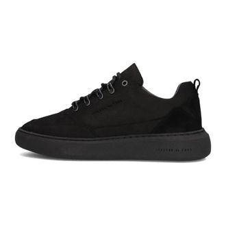 Cycleur de Luxe Schwarze Wildleder Stylische Herren Sneakers - - Shoes - Herren - Schwarzk - 46 EU