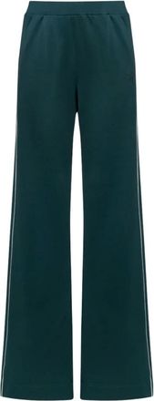 Liu Jo Femme, Pantalons, Vert, Taille: 38 FR Pant Felpa Lungo