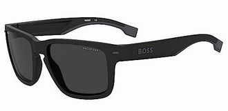HUGO BOSS Lunettes de Soleil Boss BOSS 1497/S MATTE BLACK GREY/DARK GREY 57/18/140 homme