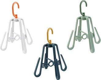 DOITOOL 3 St&uuml;ck Teiliges Multifunktionales Schuhaufh&auml;ngeregal aus Kunststoff Winddicht Platzsparend Robust und Leicht f&uuml;r Balkon Garderobe und Schuhtrocknung 