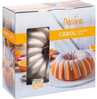 Decora 0080114 Stampo Antiaderente Carol Ø 24 X 10 h Cm, In Alluminio Pressofuso, di alta qualità, per realizzare preparazioni dolci e salate. Top quality