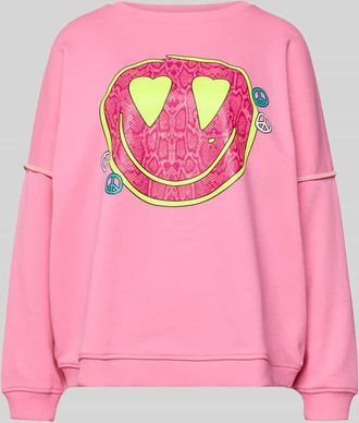 Miss Goodlife Oversized Sweatshirt mit Motiv-Print