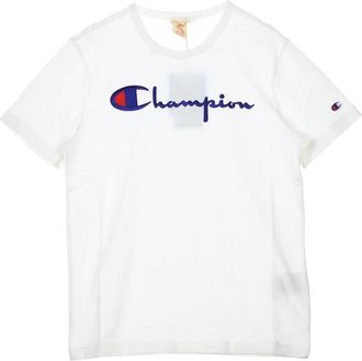 Champion Wei&szlig;es Crewneck Tee f&uuml;r M&auml;nner - - Tops - Herren - Wei&szlig; - XL