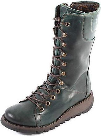 FLY London Ster768fly, Bottes femme - Vert (Petrol), 38 EU (5 UK)