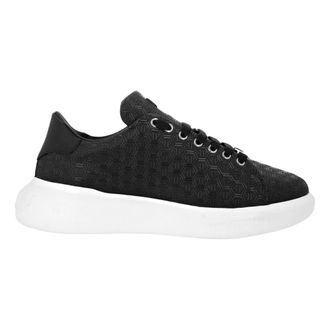 Philipp Plein unisex, Chaussures, Noir, Taille: 36 EU Low Top Baskets Monogram