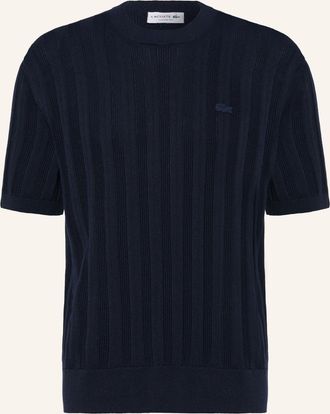 Lacoste Strickshirt blau