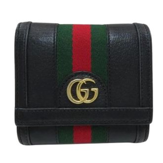 Gucci Portefeuille Pre-owned (bi-pli) - Femme - Pre-owned - Noir - Taille: ONE Size