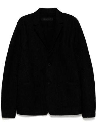 Transit Par-Such blazer &agrave; simple boutonnage - Noir