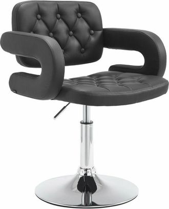 Clp Lounger Dublin Kunstleder schwarz