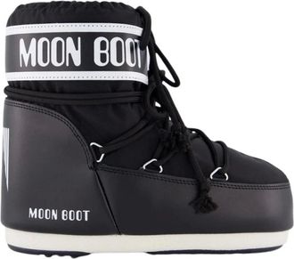 Moon Boot Femme, Chaussures, Noir, Taille: 33 EU Icon Low Nylon Boot