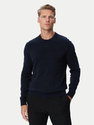 HUGO BOSS Pullover San Cassius-C2 50553588 Dunkelblau Regular Fit