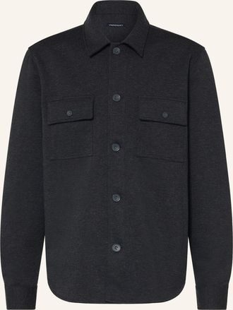 Strokesman's Strokesmans Flanellhemd Regular Fit grau
