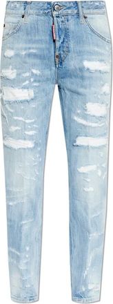 Dsquared2 Femme, Jeans, Bleu, Taille: 38 FR Teddy Jeans