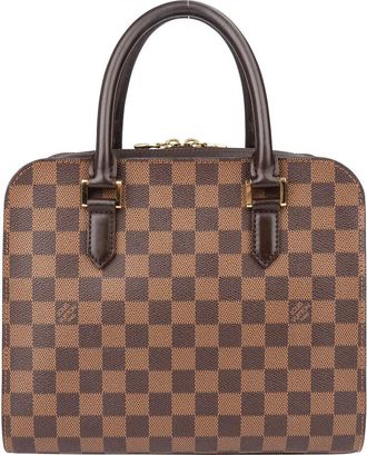 Louis Vuitton Crossbody Bags - Louis Vuiton Damier Ebene Monogram Triana Handbag - Gr. unisize - in Braun - f&uuml;r Damen